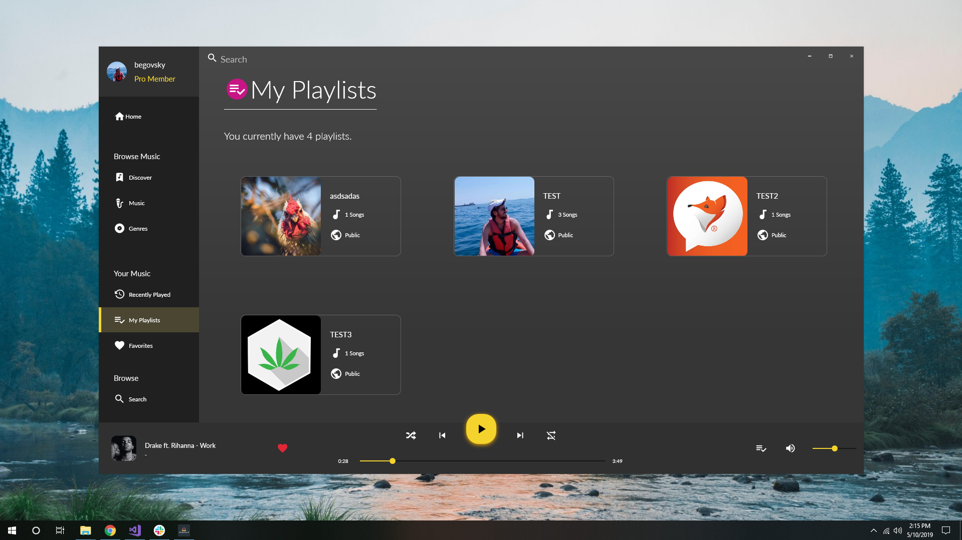 DeepSound Desktop - A Windows Sound & Music Sharing Platform Application by DoughouzLight